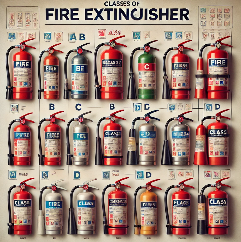 Fire Extinguisher Classes and Their Effective Use for Different Types ...